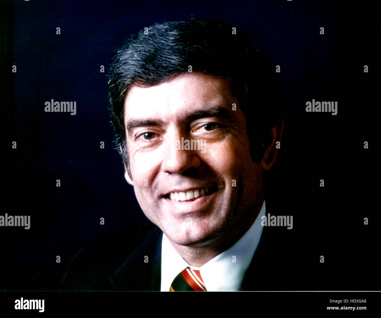 CBS EVENING NEWS, Dan Rather, 1973-76 Stock Photo - Alamy