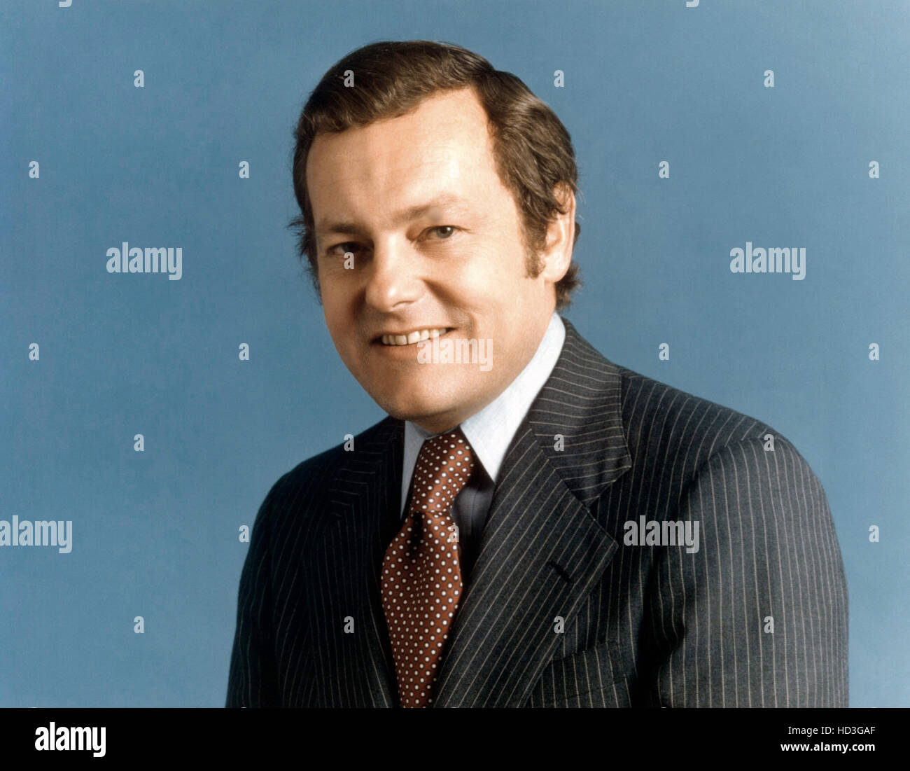 CBS EVENING NEWS WITH WALTER CRONKITE, Bob Schieffer, 1969-79 Stock ...