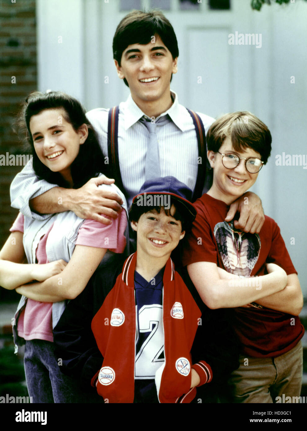 CHARLES IN CHARGE, April Lerman, Scott Baio, Michael Pearlman, Jonathan ...