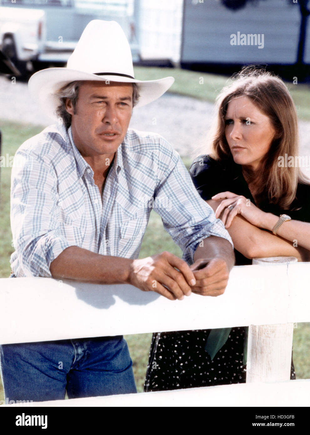 DALLAS, Steve Kanaly, Susan Howard, 1978-91 Stock Photo - Alamy
