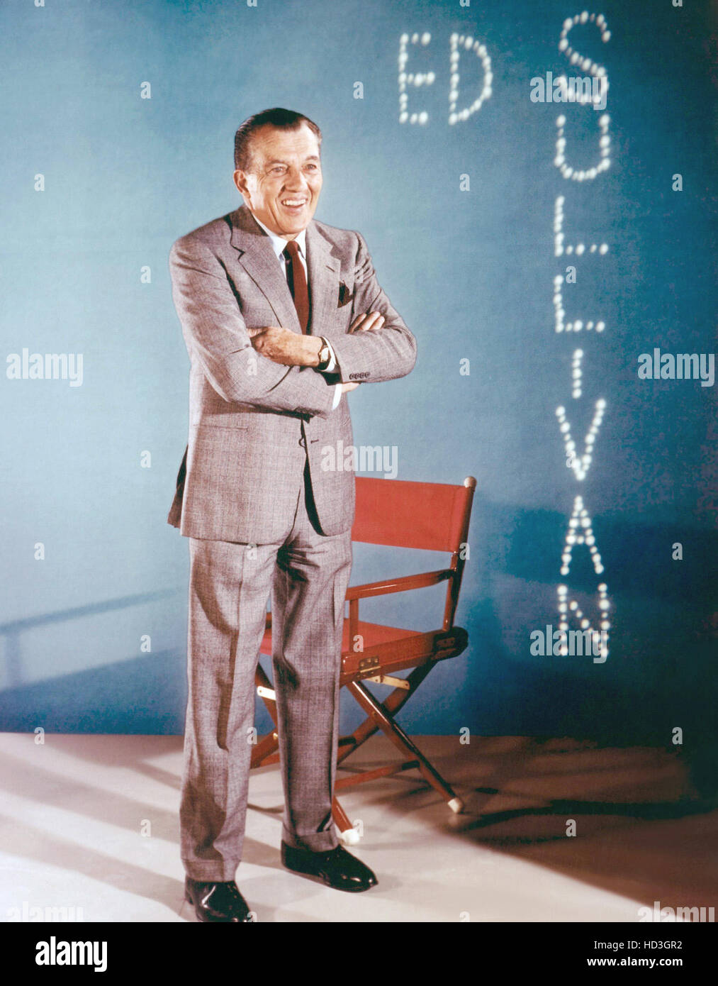 THE ED SULLIVAN SHOW, Ed Sullivan (ca. 1960s), 1948-71 Stock Photo - Alamy