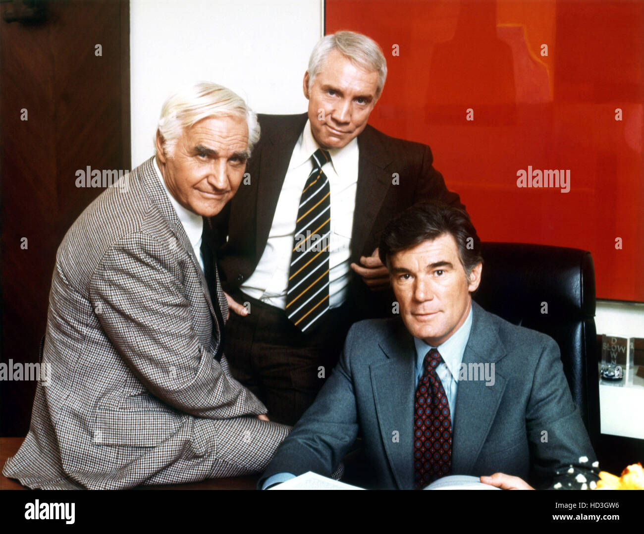 EXECUTIVE SUITE, from left: Byron Morrow, William Smithers, Mitchell ...