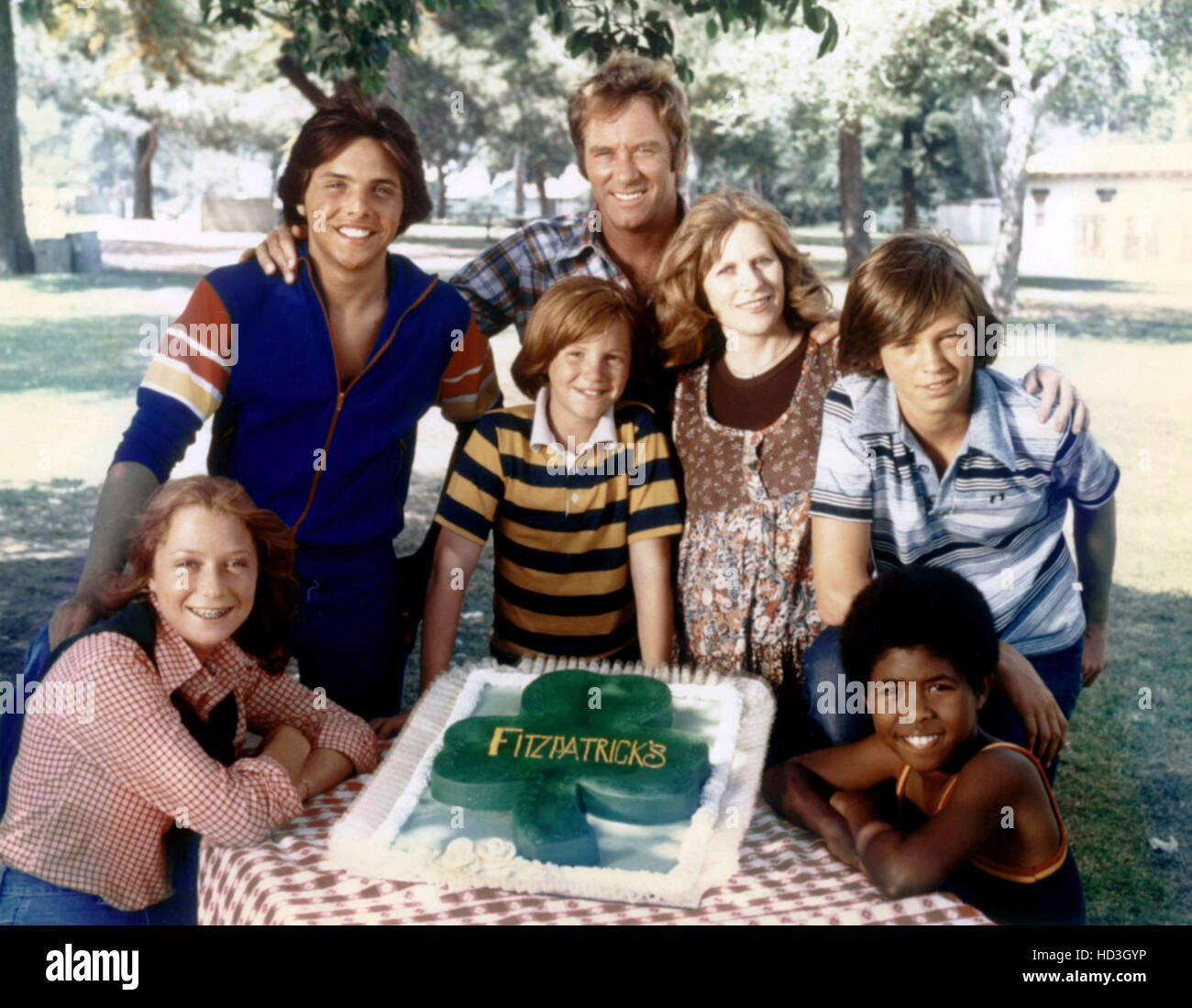 THE FITZPATRICKS, top from left: Clark Brandon, Bert Kramer, middle ...