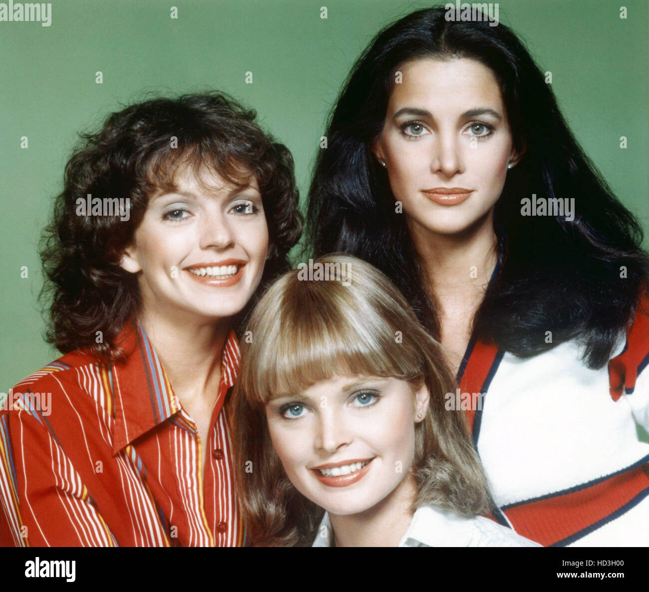 FLYING HIGH, from left: Kathryn Witt, Patricia Klous, Connie Sellecca ...