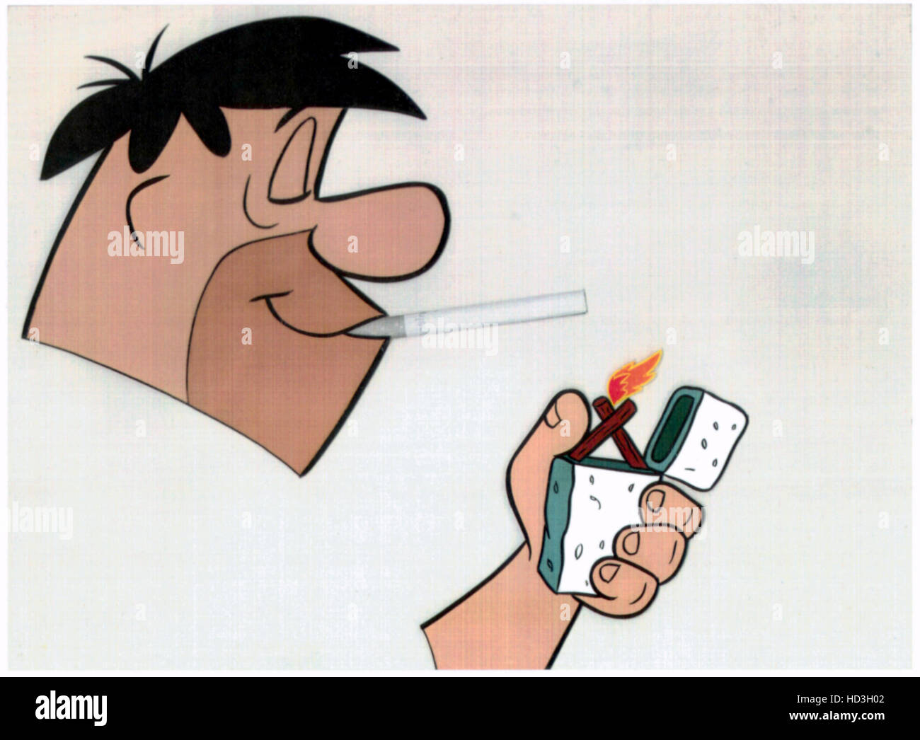 THE FLINTSTONES, Fred Flintsone, 1960-1966 Stock Photo - Alamy