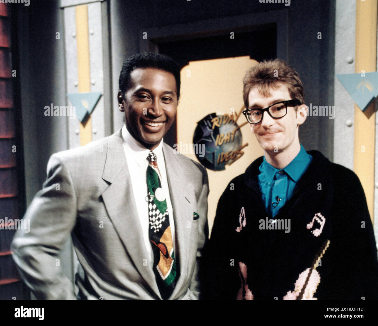 FRIDAY NIGHT VIDEOS, (aka FRIDAY NIGHT), from left: Frankie Crocker ...