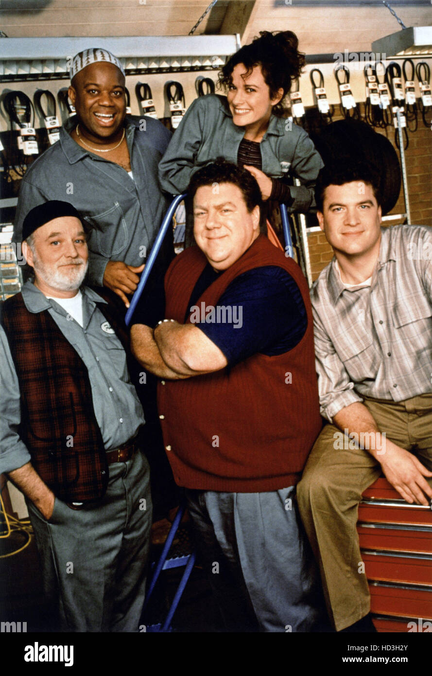 THE GEORGE WENDT SHOW, (top row, from left): Mark Christopher Lawrnece ...