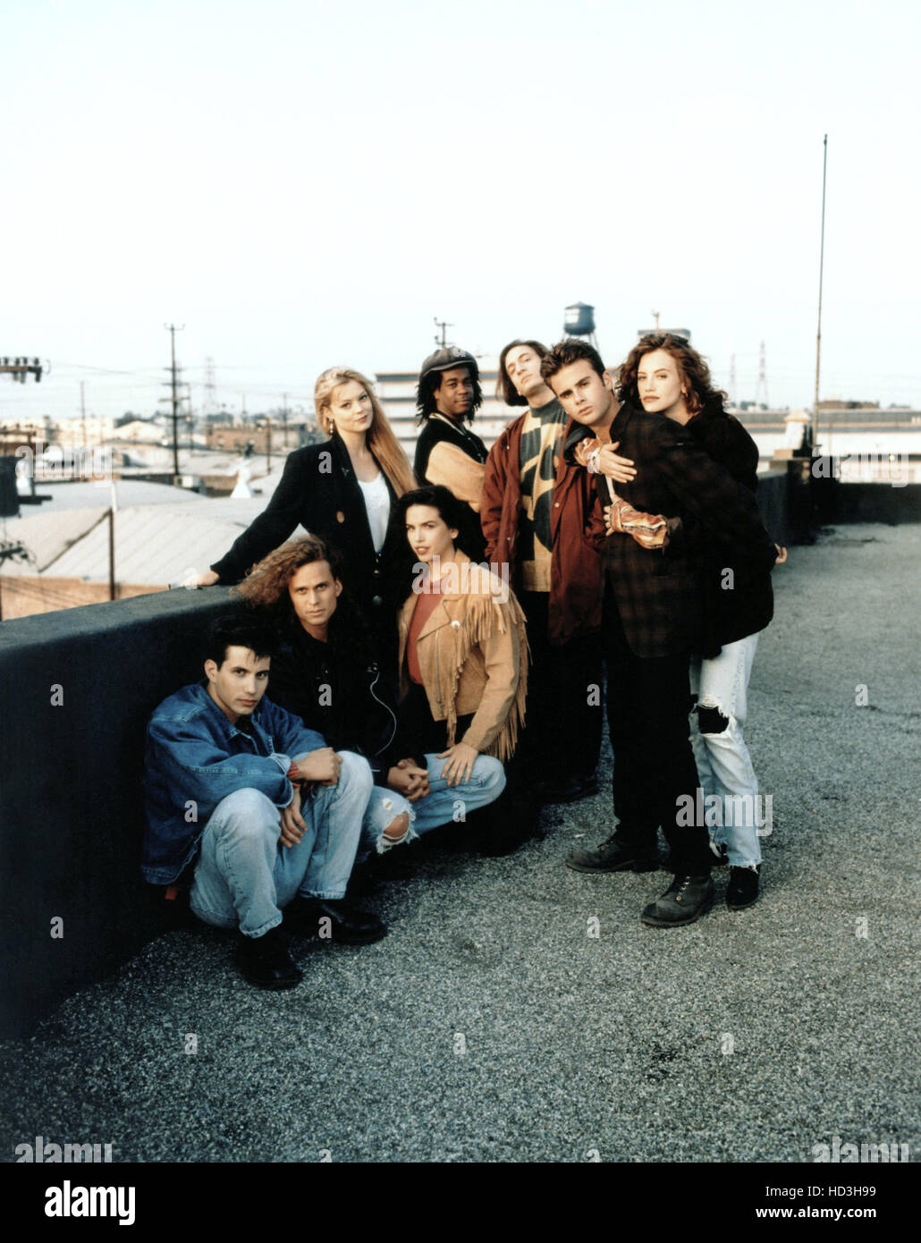 THE HEIGHTS, (from left): Ken Garito, Shawn Thompson, Charlotte Ross ...