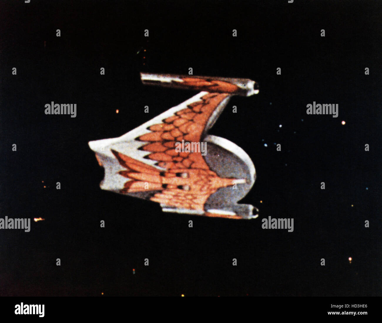 STAR TREK, Romulan Warship (aka Romulan Wardbird), 1966-69 Stock Photo ...
