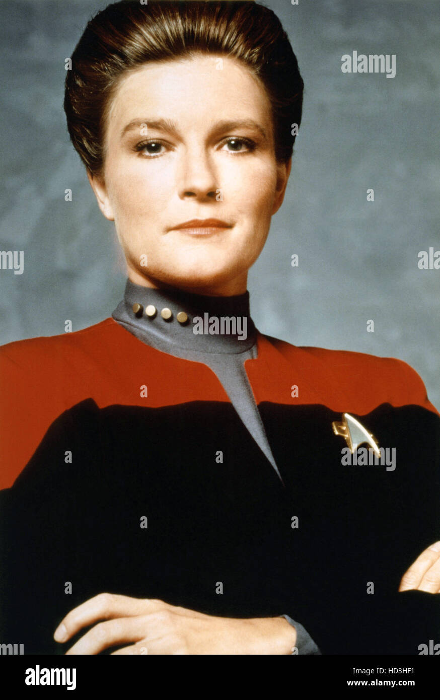 STAR TREK: VOYAGER, Kate Mulgrew, 1995-2001. © Paramount Television ...