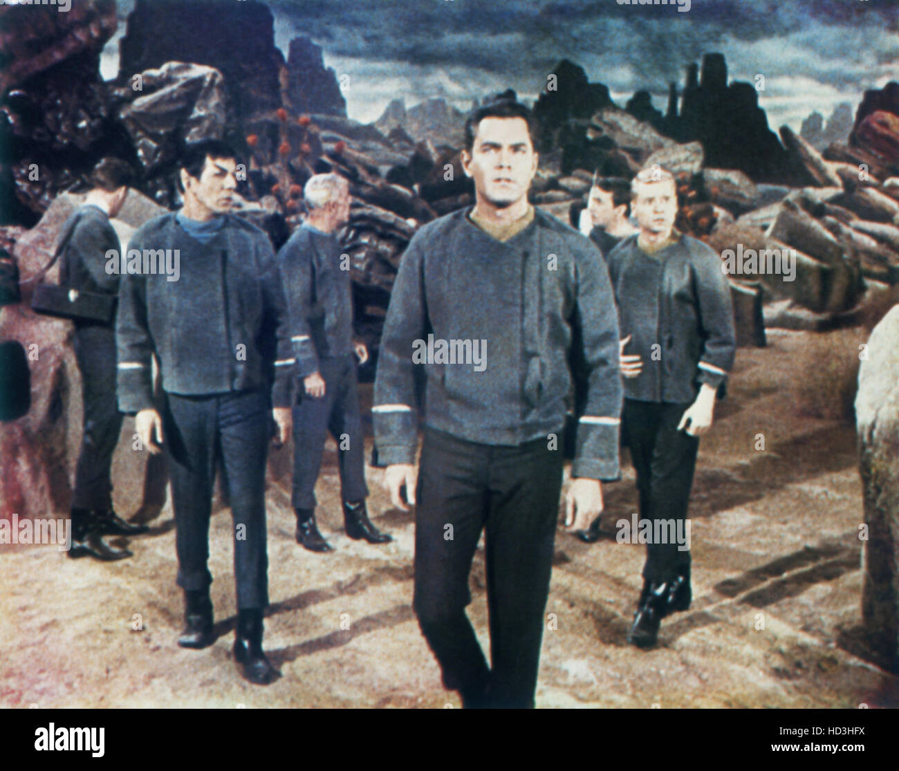 STAR TREK, Leonard Nimoy, Jeffrey Hunter, Peter Duryea, 'The Cage ...