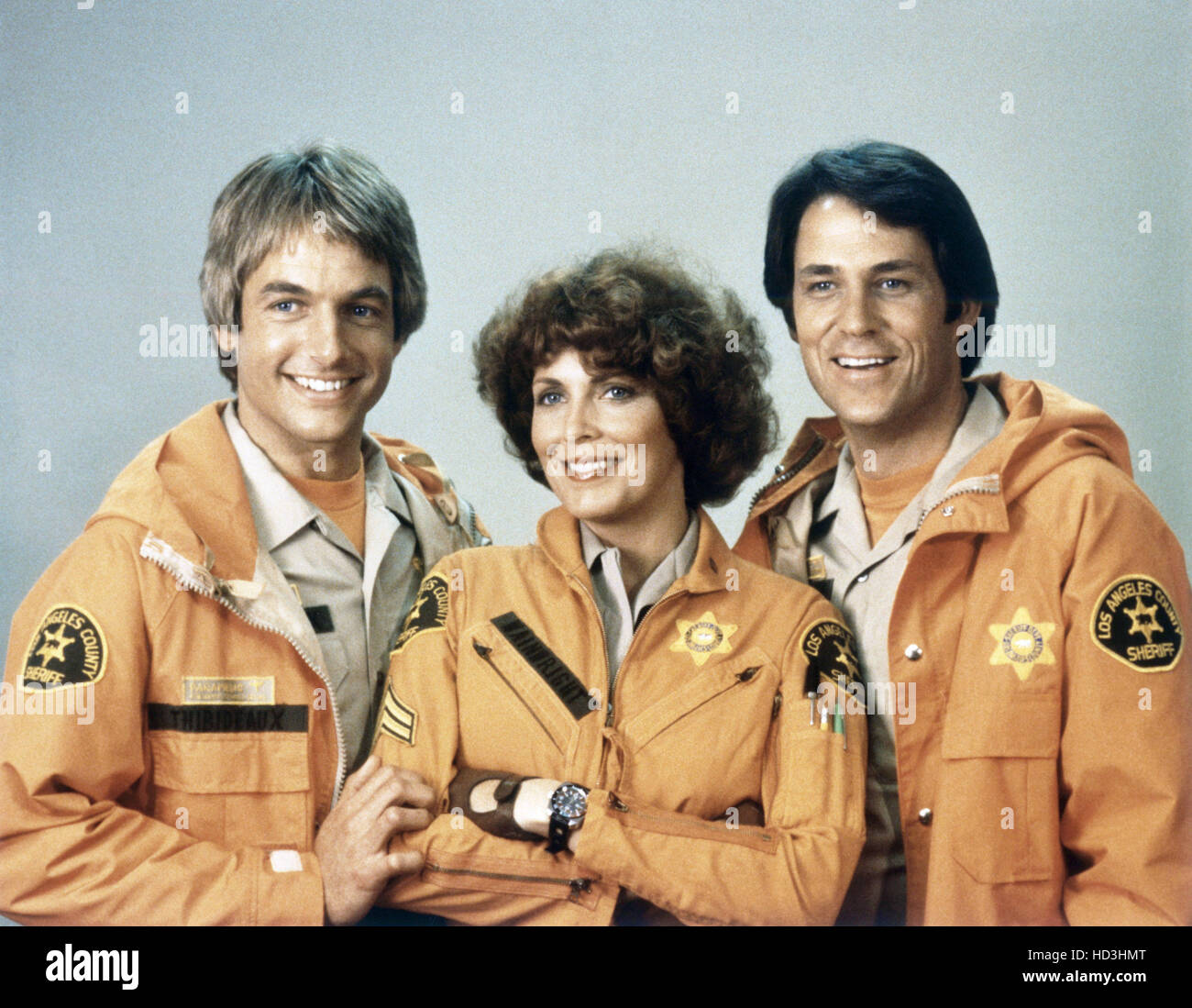 240-ROBERT, l-r: Mark Harmon, Joanna Cassidy, John Bennett Perry, 1979 ...