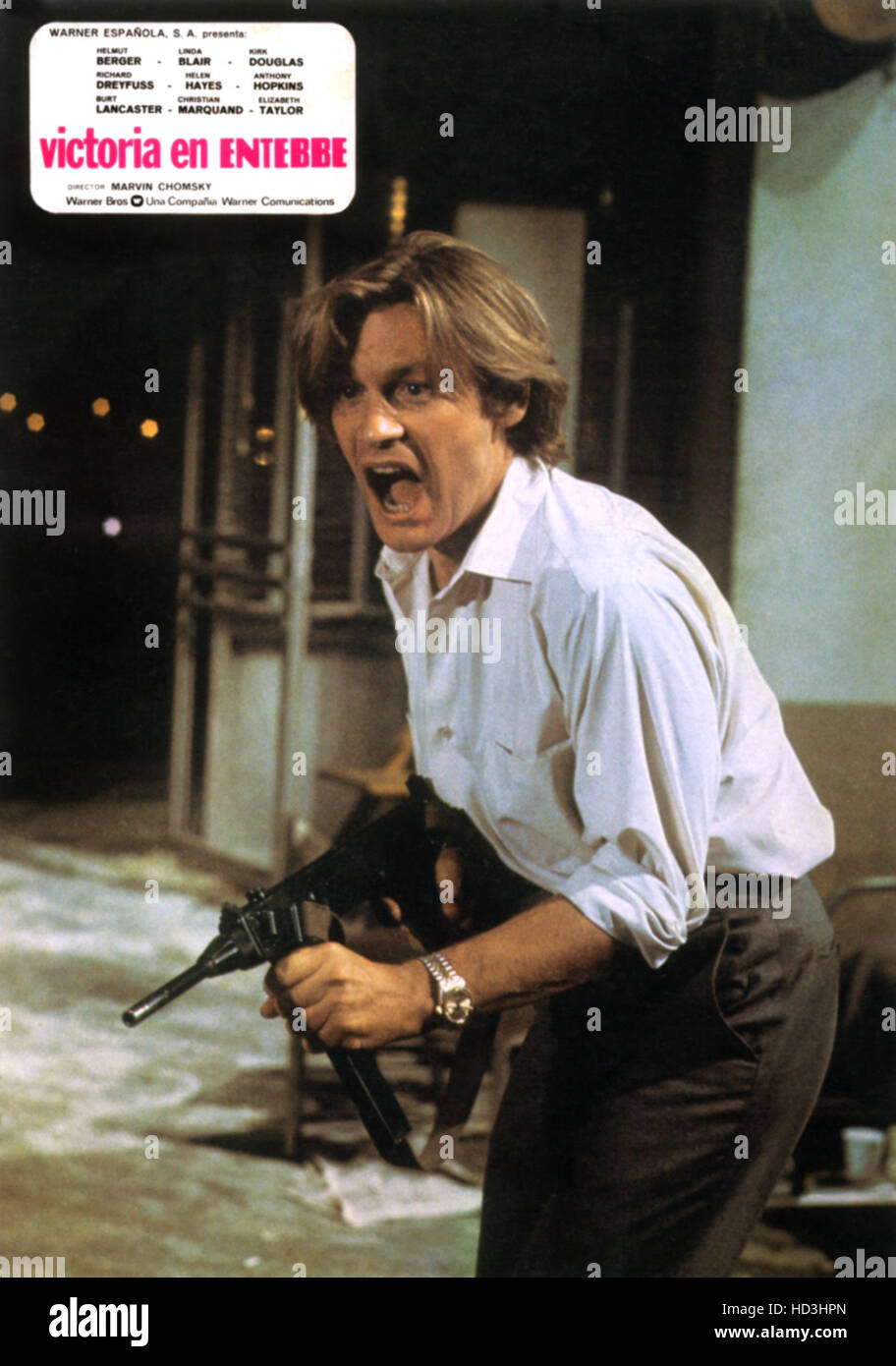 VICTORY AT ENTEBBE (aka VICTORIA EN ENTEBBE), Helmut Berger, (aired ...