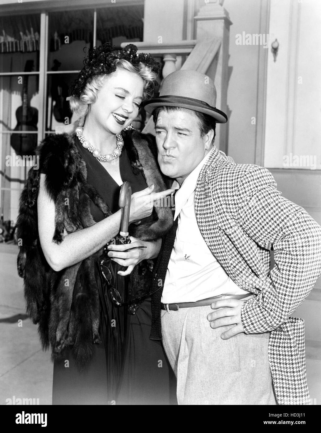 THE ABBOTT AND COSTELLO SHOW, Lou Costello (right), 1952-53 Stock Photo ...