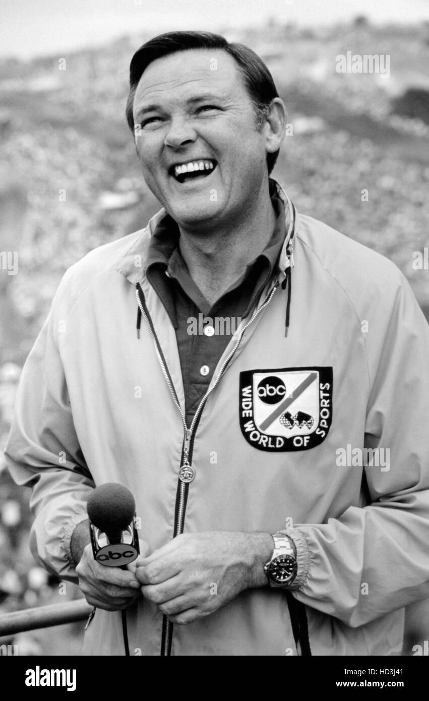 ABC'S WIDE WORLD OF SPORTS, Keith Jackson (1974), 1961 Stock Photo - Alamy