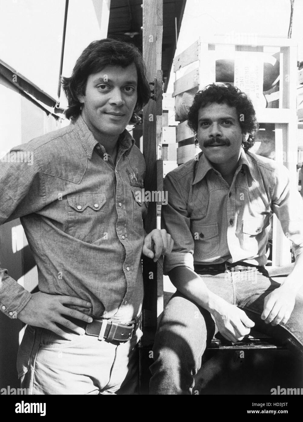 ACES UP, from left: Raul Julia, Jose Perez, 1974 Stock Photo - Alamy