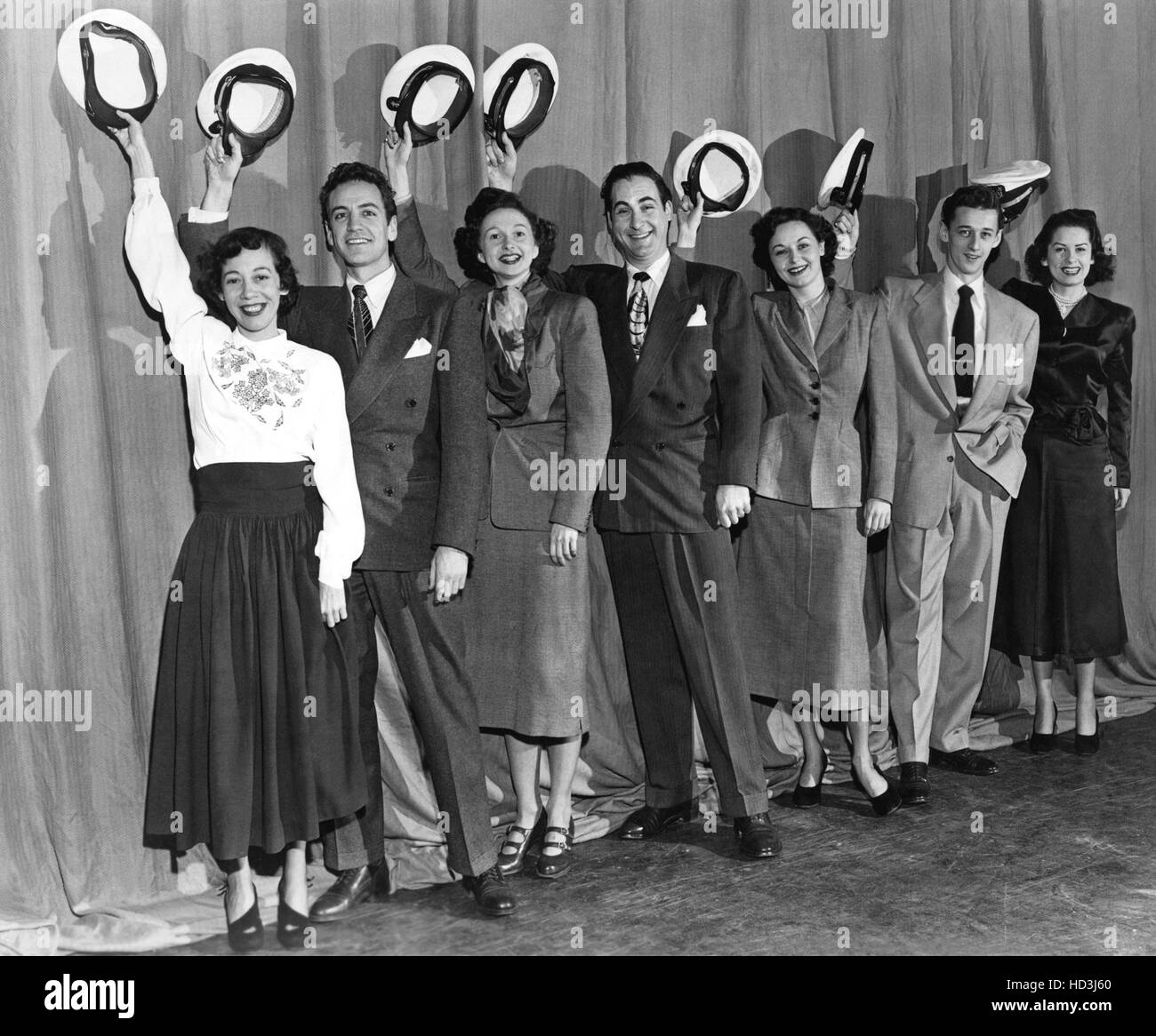 ADMIRAL BROADWAY REVUE, Imogene Coca, James Starbuck, Ronnie Cunningham ...
