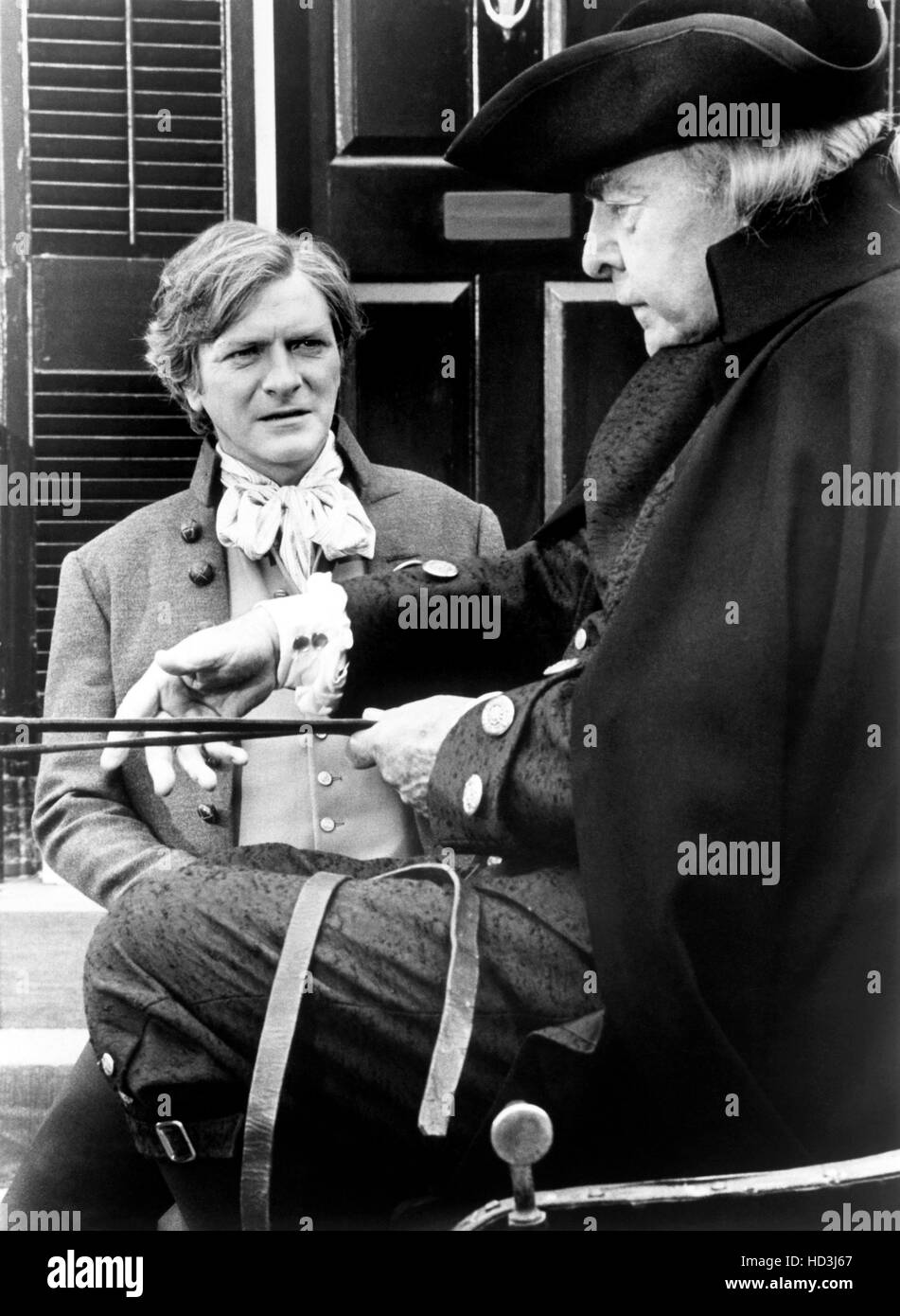 THE ADAMS CHRONICLES, (from left): George Grizzard, John Houseman ...