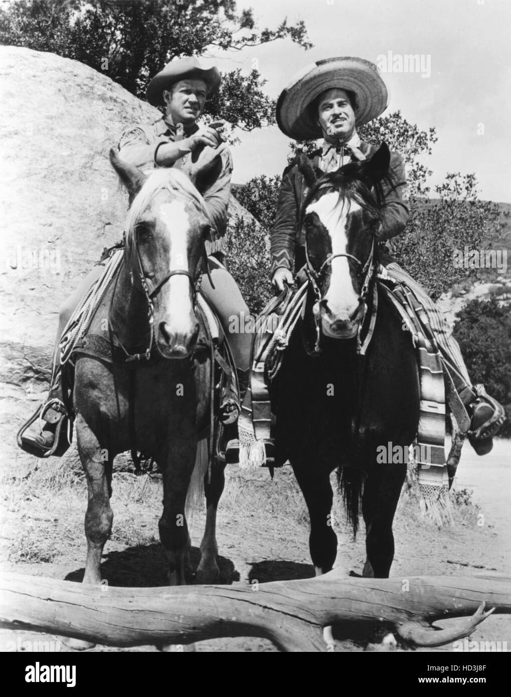 THE ADVENTURES OF KIT CARSON, from left, Bill Williams, Don Diamond ...