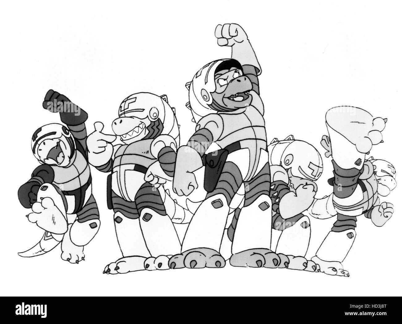 THE ADVENTURES OF T-REX, T-Rex (center), 1992, © All American ...