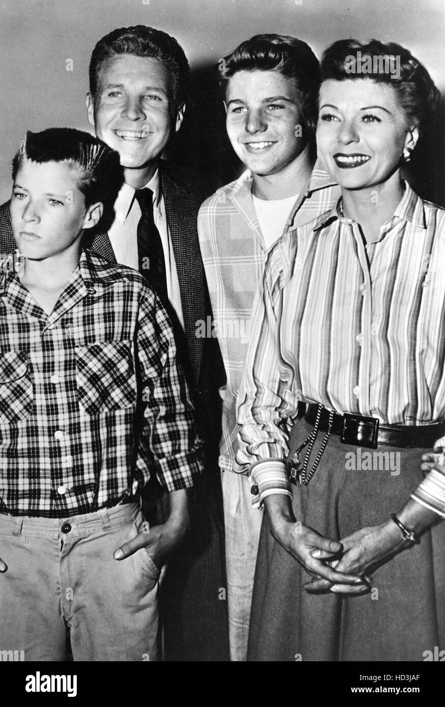 ADVENTURES OF OZZIE AND HARRIET, THE, Ricky Nelson, Ozzie Nelson, David ...