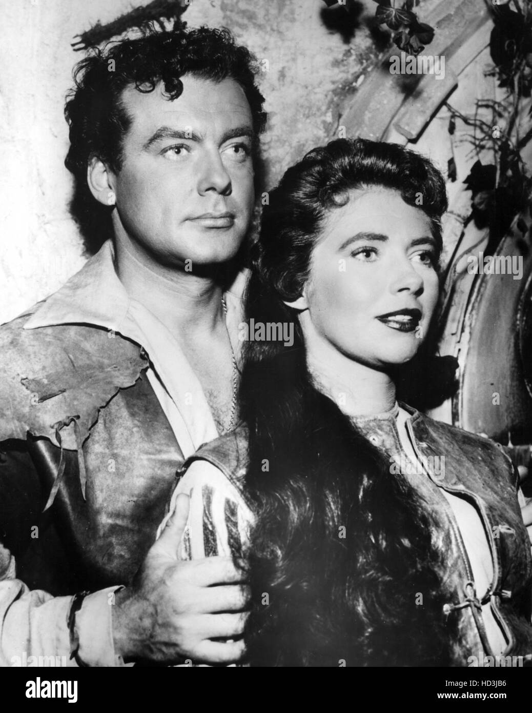 ADVENTURES OF ROBIN HOOD, Richard Greene, Bernadette O'Farrell, 1955 ...