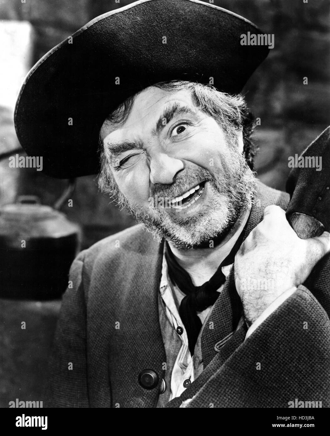 Long john silver robert newton hi-res stock photography and images - Alamy