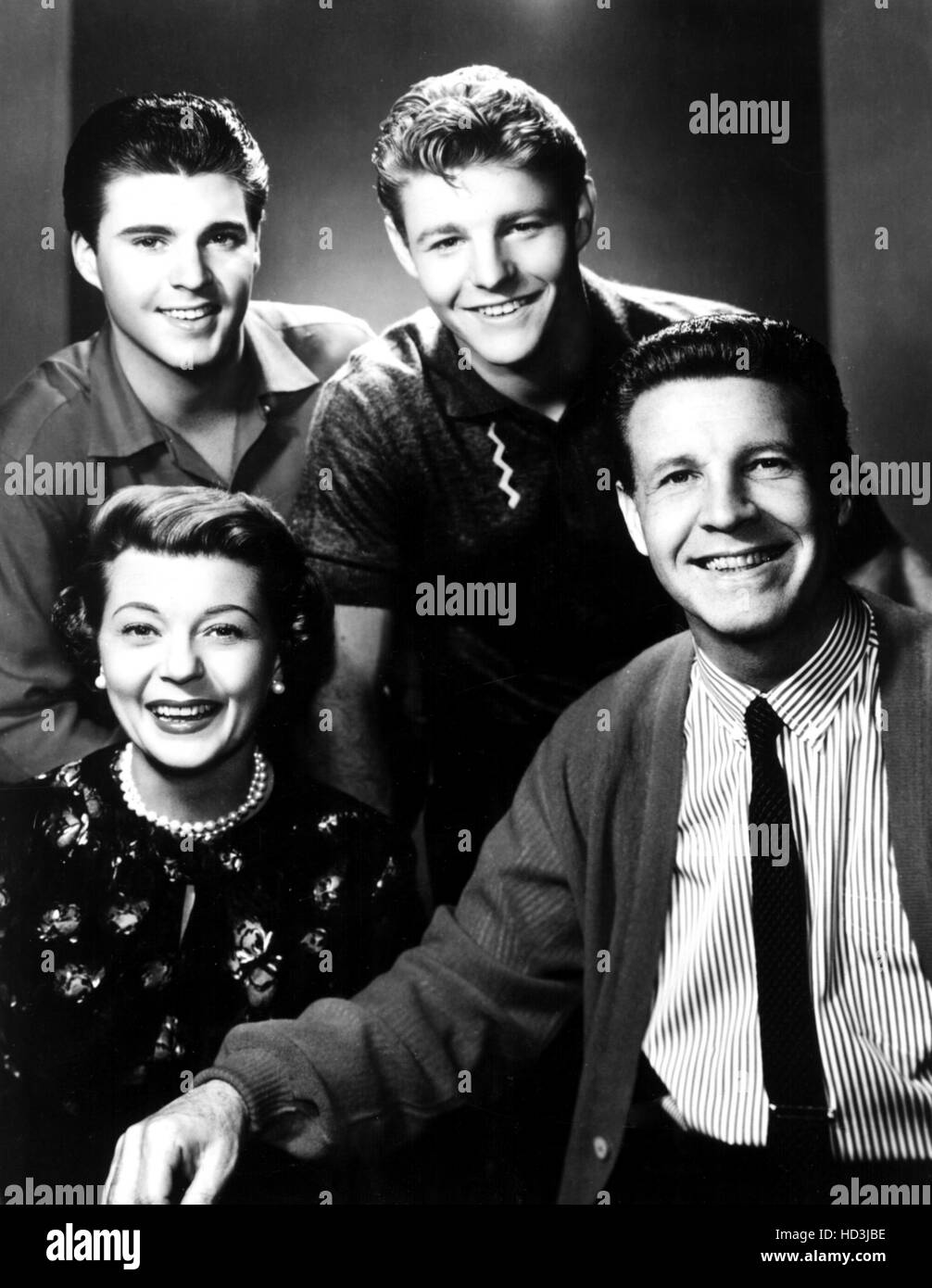 ADVENTURES OF OZZIE AND HARRIET, Ricky Nelson, Harriet Nelson, David ...