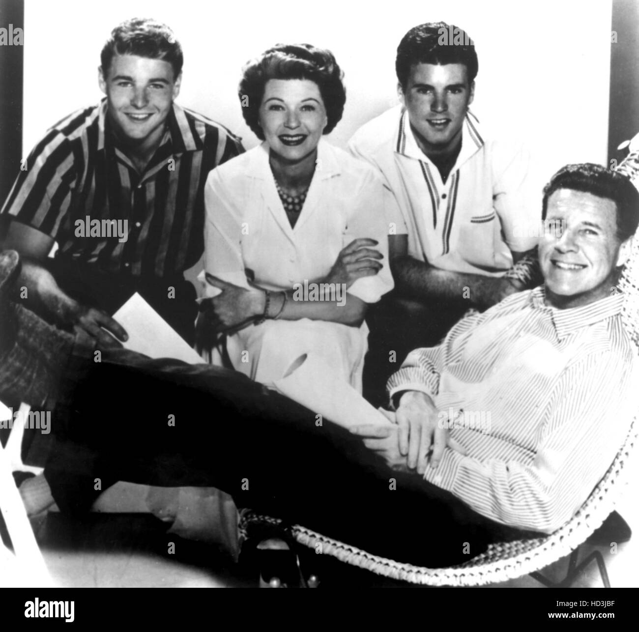 ADVENTURES OF OZZIE AND HARRIET, David Nelson, Harriet Nelson, Ricky ...