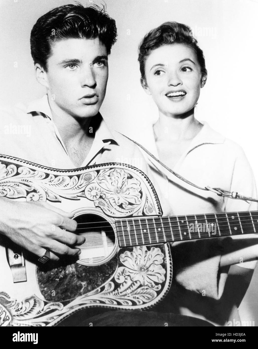 THE ADVENTURES OF OZZIE AND HARRIET, Ricky Nelson (left), 1952-66 Stock ...