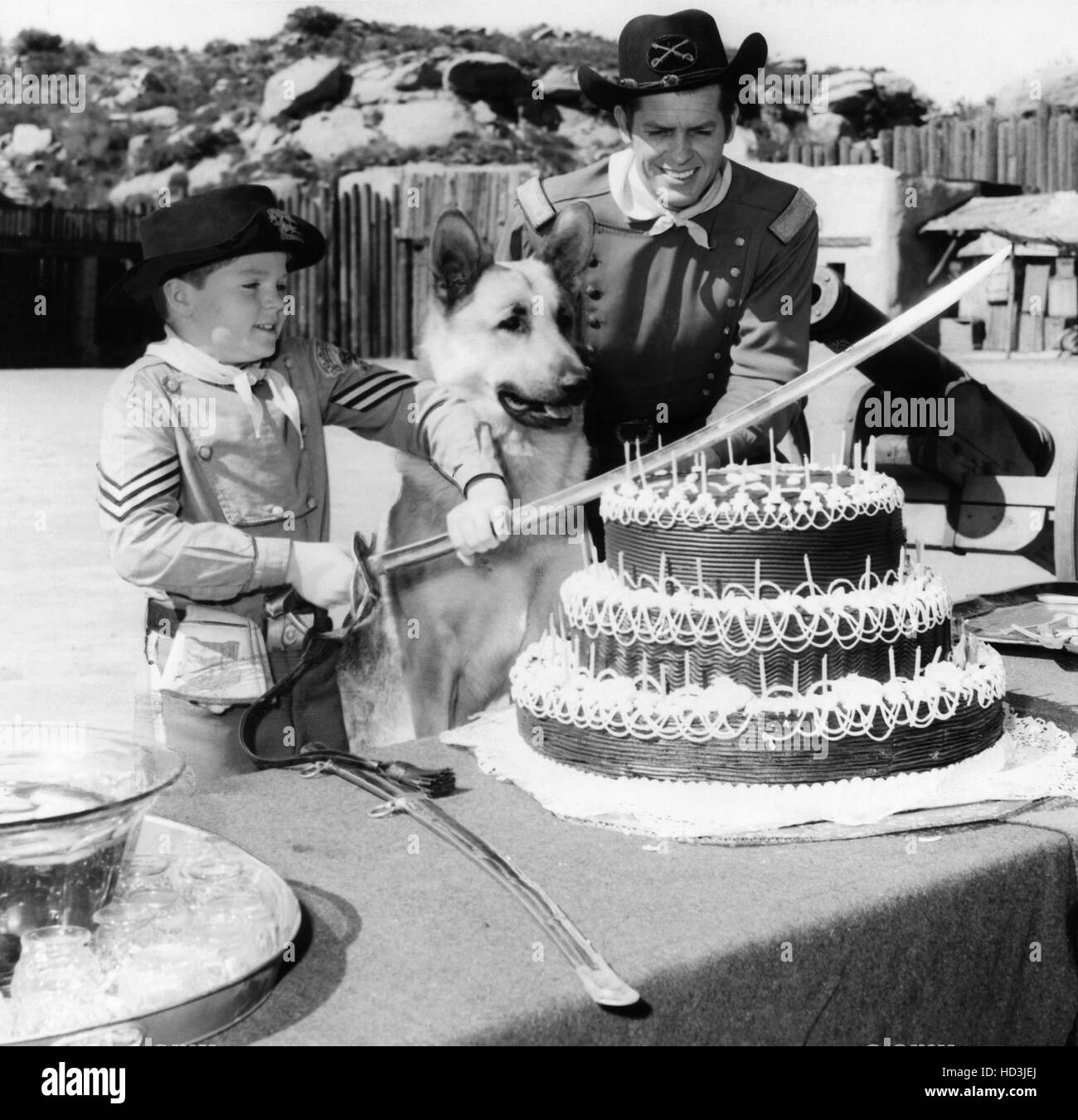 THE ADVENTURES OF RIN TIN TIN, Lee Aaker, Rin Tin Tin, 1954-59 Stock ...