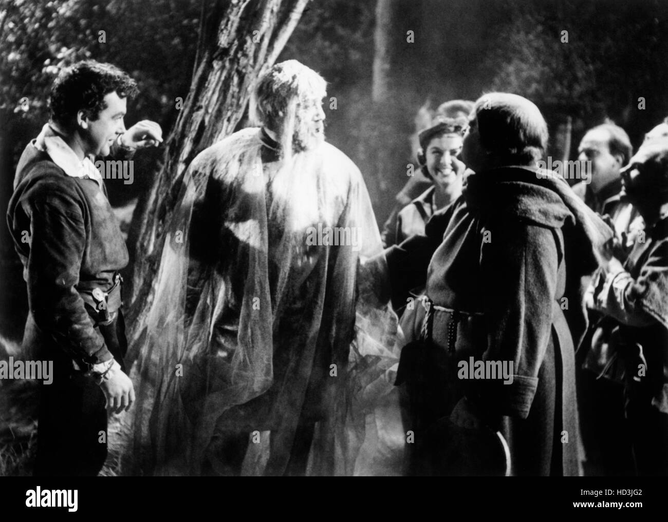 THE ADVENTURES OF ROBIN HOOD, (from left): Richard Greene, Archie ...