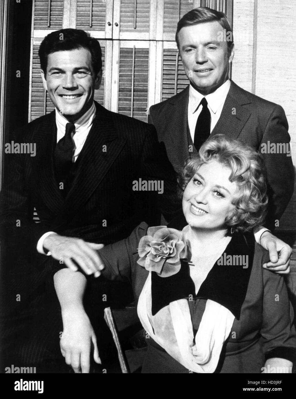 BANYON, from left, Robert Forster, Richard Jaeckel, Joan Blondell, 1972 ...