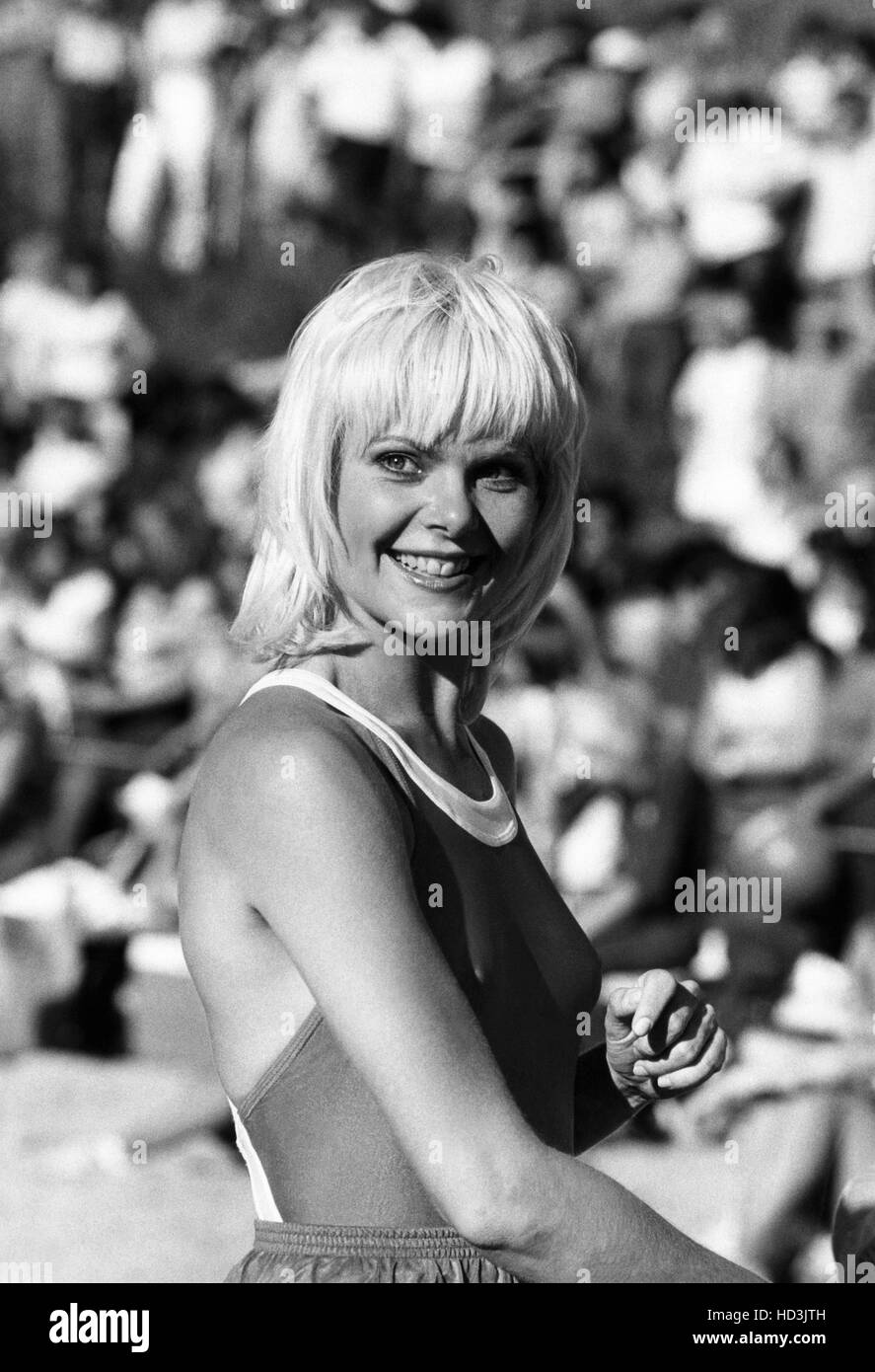 BATTLE OF THE NETWORK STARS, Ann Jillian, aired May 7, 1982 Stock Photo ...