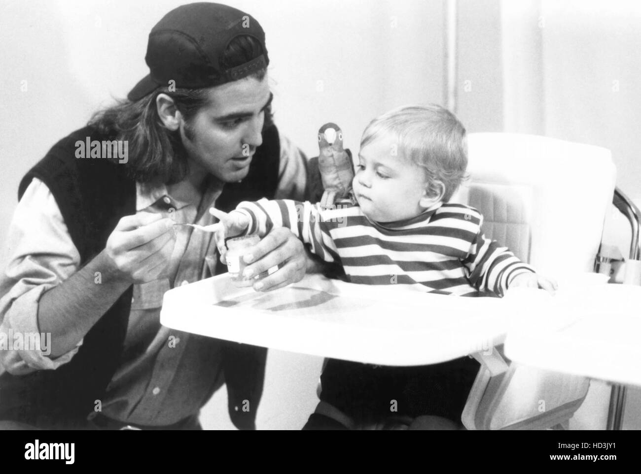BABY TALK, from left: George Clooney, Ryan/Paul Jessup, 1991-1992 ...