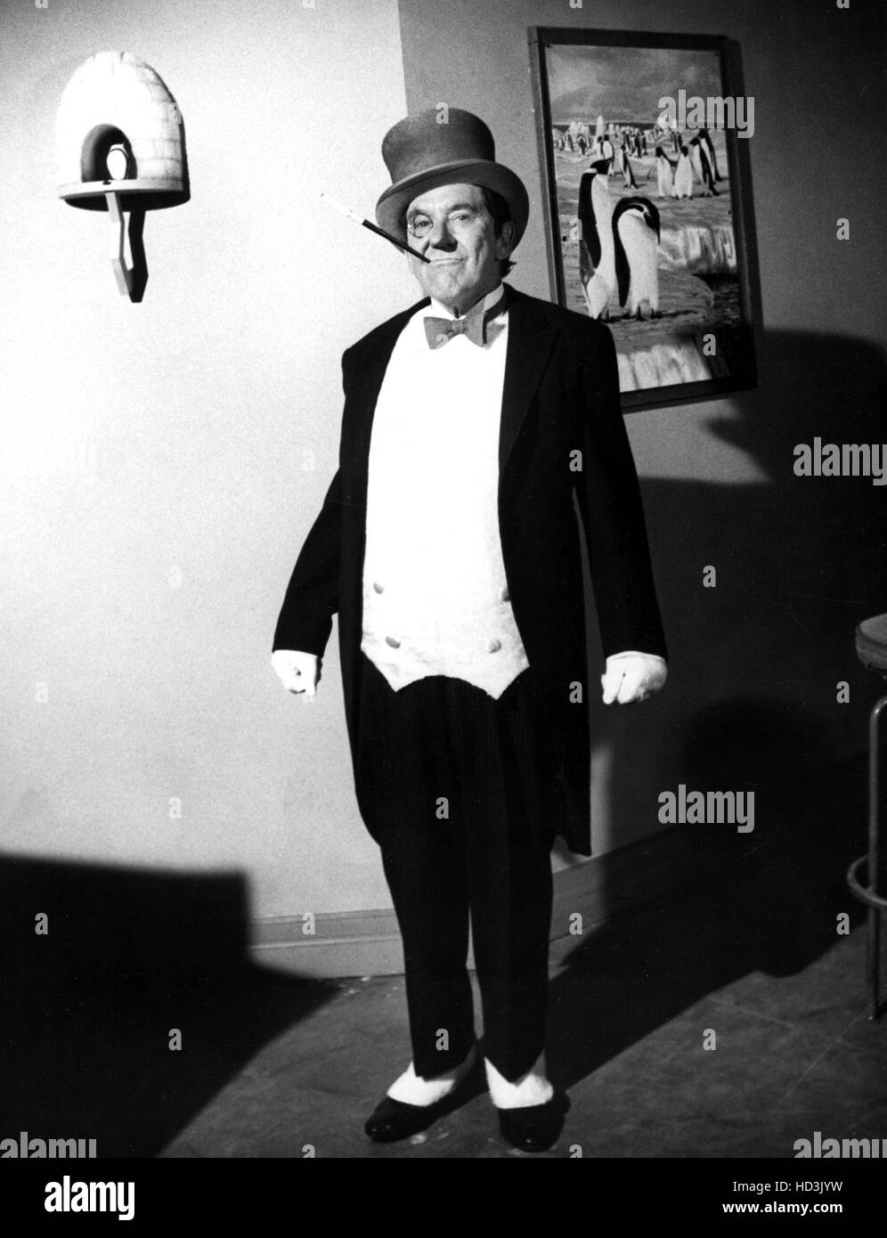 BATMAN, Burgess Meredith as 'The Penguin', 1966 - 1968. TM & Copyright ...