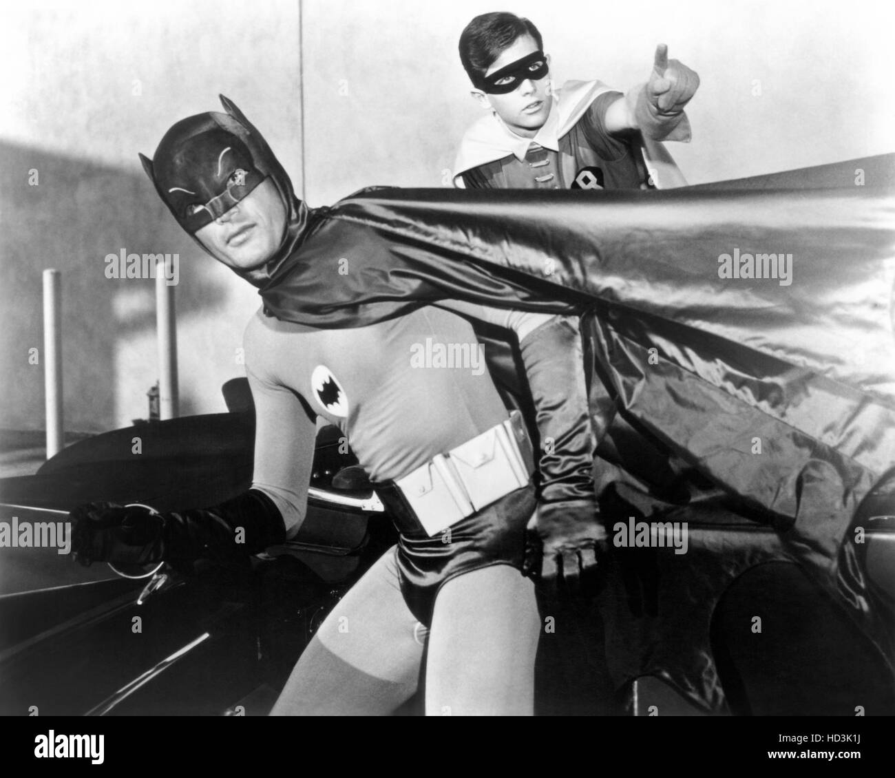 BATMAN, (from left): Adam West, Burt Ward, (Season 1), 1966-68. TM and Copyright © 20th Century ...