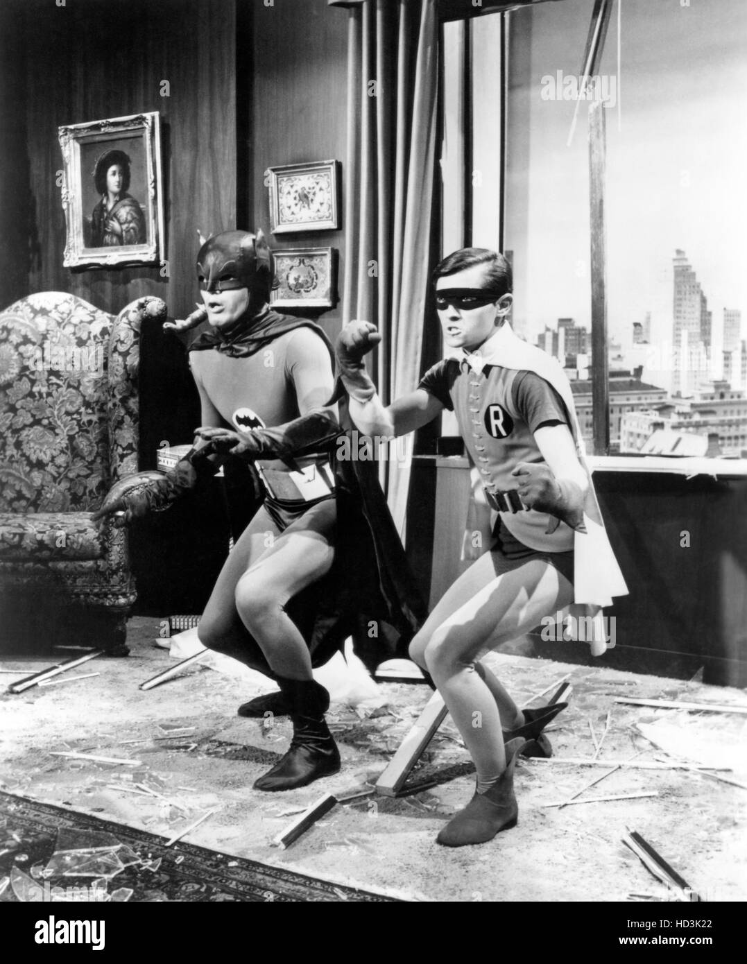 BATMAN, (from left): Adam West, Burt Ward, 1966-68. TM and Copyright © 20th Century Fox Film ...