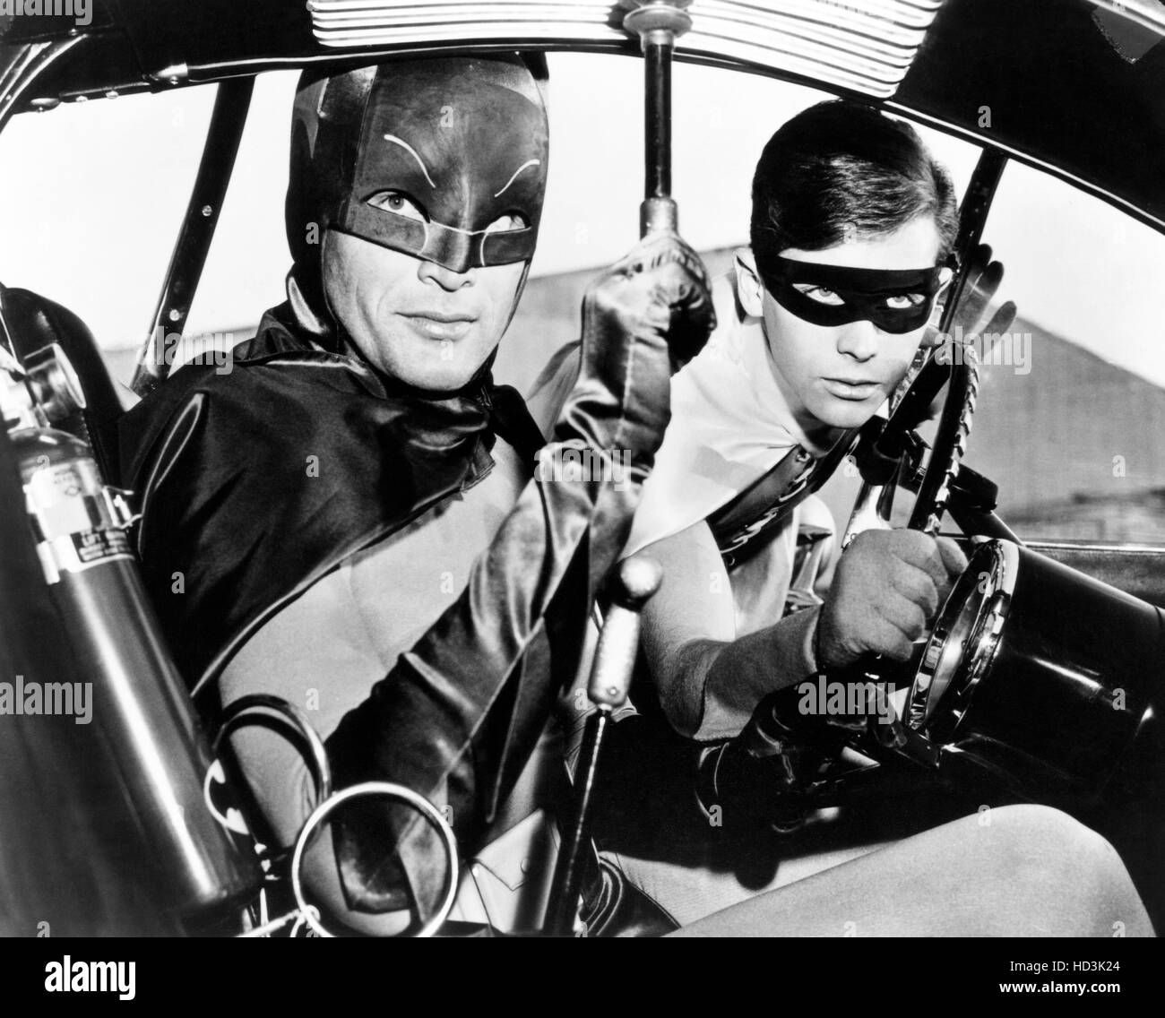BATMAN, (from left): Adam West, Burt Ward, 1966-68. TM and Copyright © 20th Century Fox Film ...