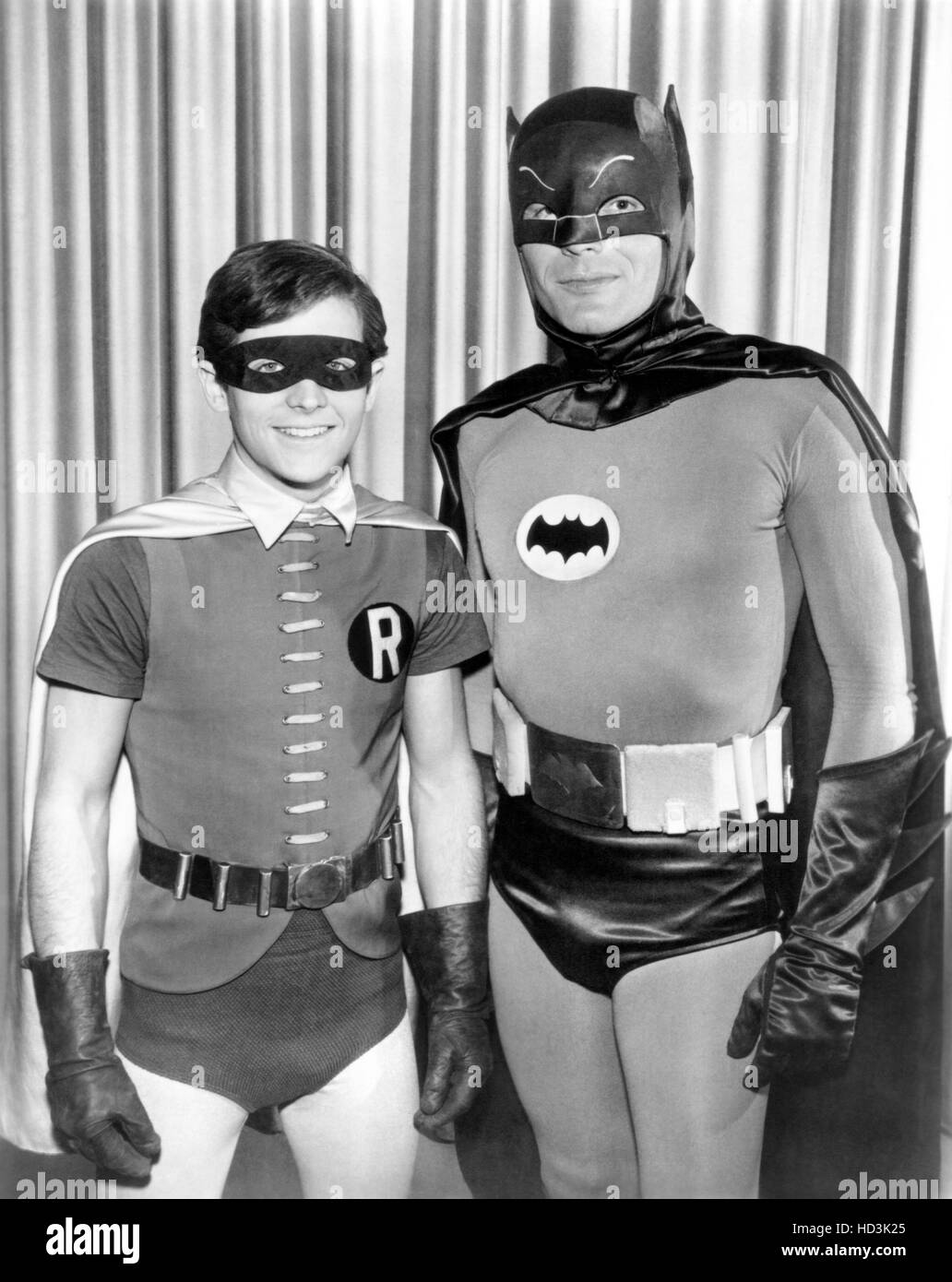 BATMAN, (from left): Burt Ward, Adam West, 1966-68. TM and Copyright © 20th Century Fox Film ...