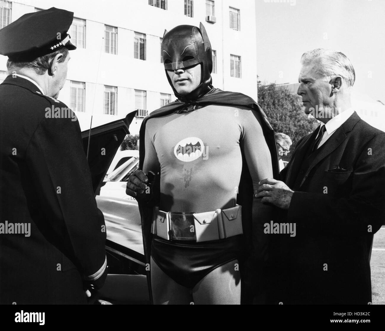BATMAN, from left, Stafford Rep, Adam West, Neil Hamilton, 1966-68, TM ...