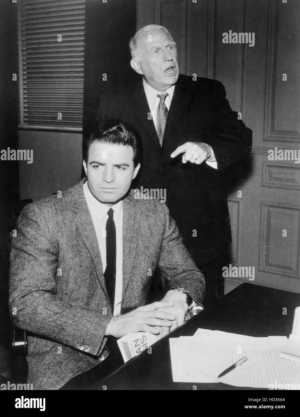 BEN CASEY, Vince Edwards, Ed Begley (episode unknown), 1961-66 Stock ...