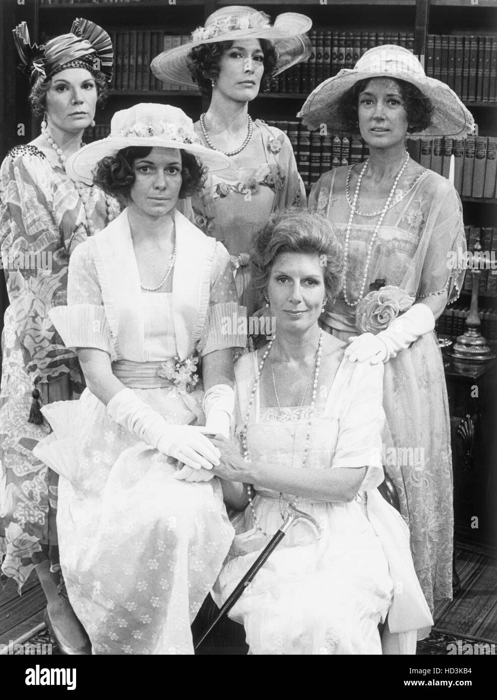BEACON HILL, standing from left: Kathryn Walker, Maeve McGuire, DeAnn ...