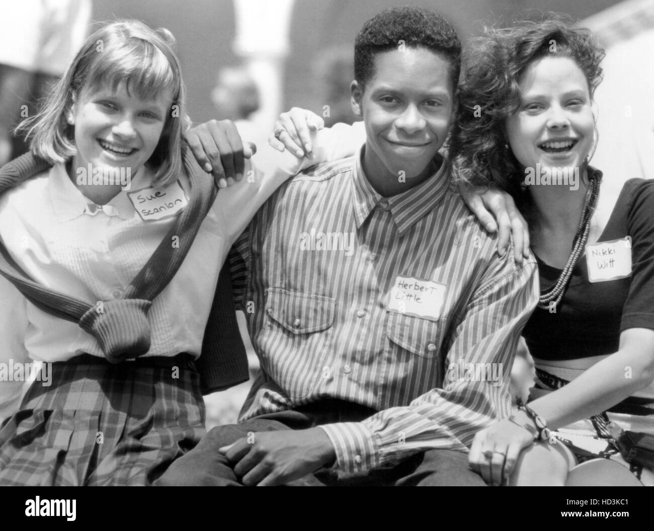 BEVERLY HILLS 90210, (from left): Nicholle Tom, Cory Tyler, Dana Barron ...