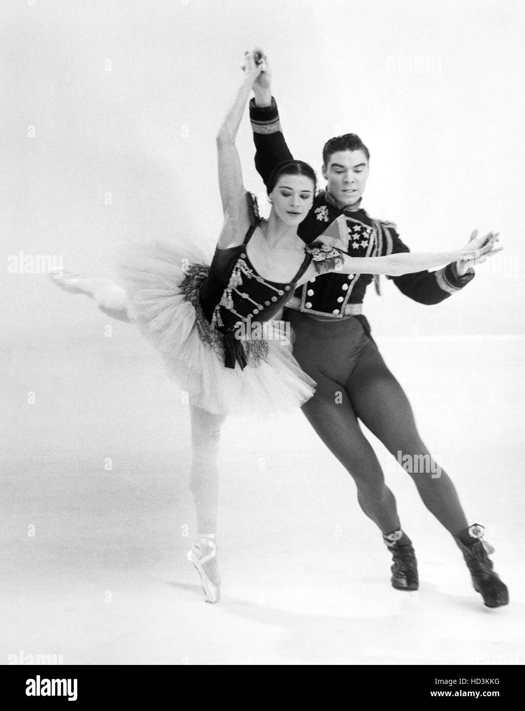 THE BELL TELEPHONE HOUR, from left: Melissa Hayden, Jacques D'Amboise ...