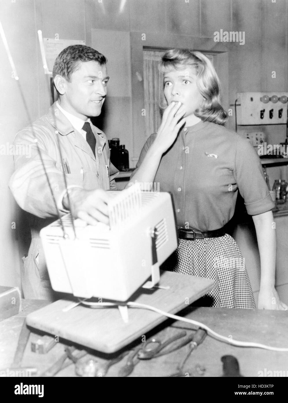 THE BIG BRAIN, Frank Aletter, Ellen Burstyn (aka Ellen McRae), 1963 ...