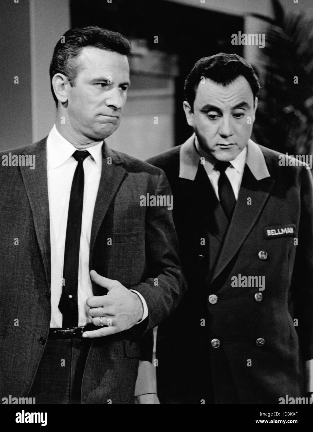 THE BILL DANA SHOW, Don Adams, Bill Dana, 'The Bank Hold-Up', (Season 1 ...