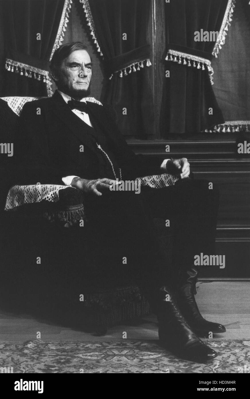 THE BLUE AND THE GRAY, Gregory Peck as Abraham Lincoln, 1982, © CBS ...