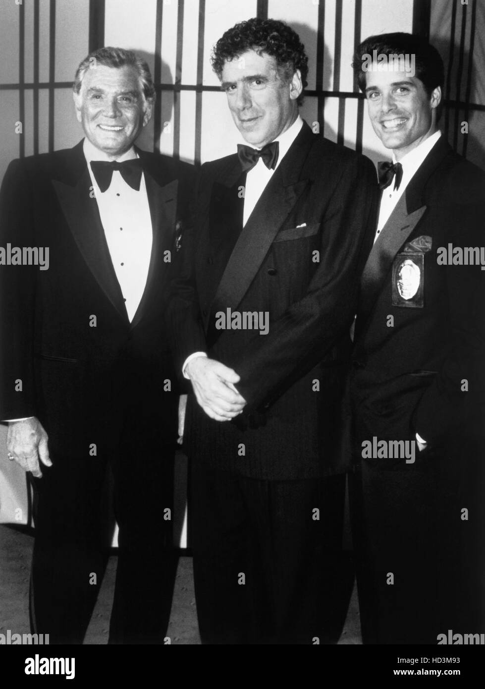 BURKE'S LAW, (from left): Gene Barry, Elliott Gould, Peter Barton, 'Who ...