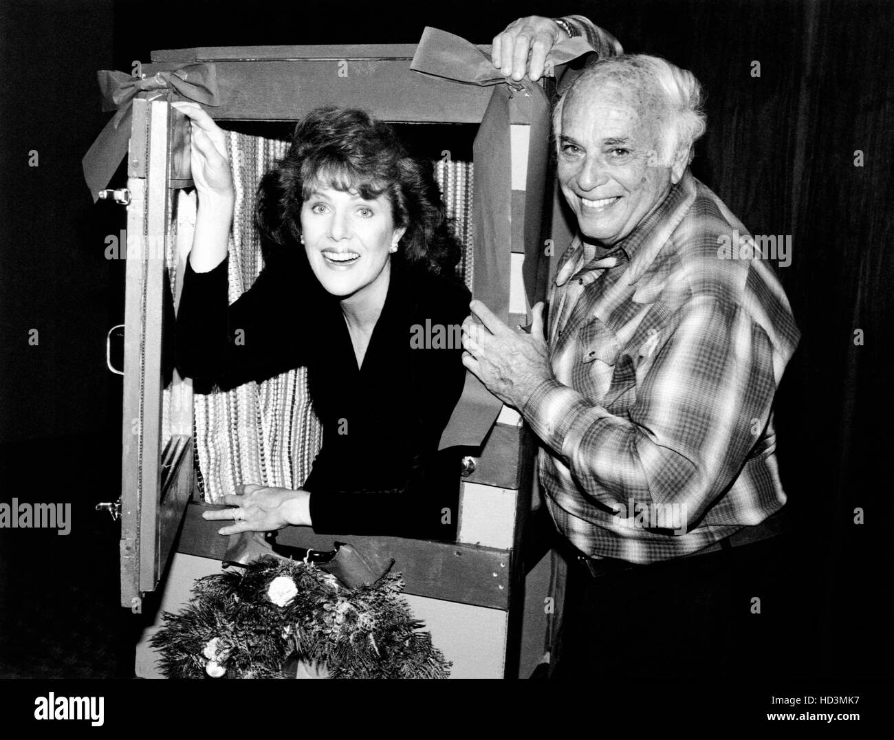 CANDID CAMERA CHRISTMAS SPECIAL, from left: Lynn Redgrave, Allen Funt ...
